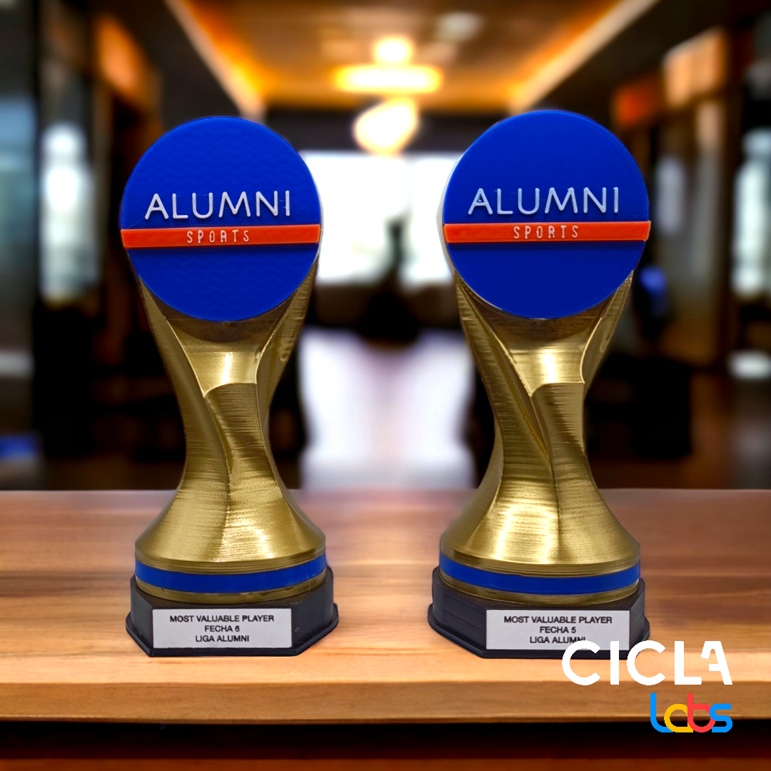 Trofeos personalizados impresos en 3D – Cicla 3D