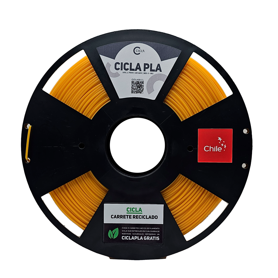 Filamento para impresión 3D Cicla PLA - 1kg | PLA para impresoras 3D ...