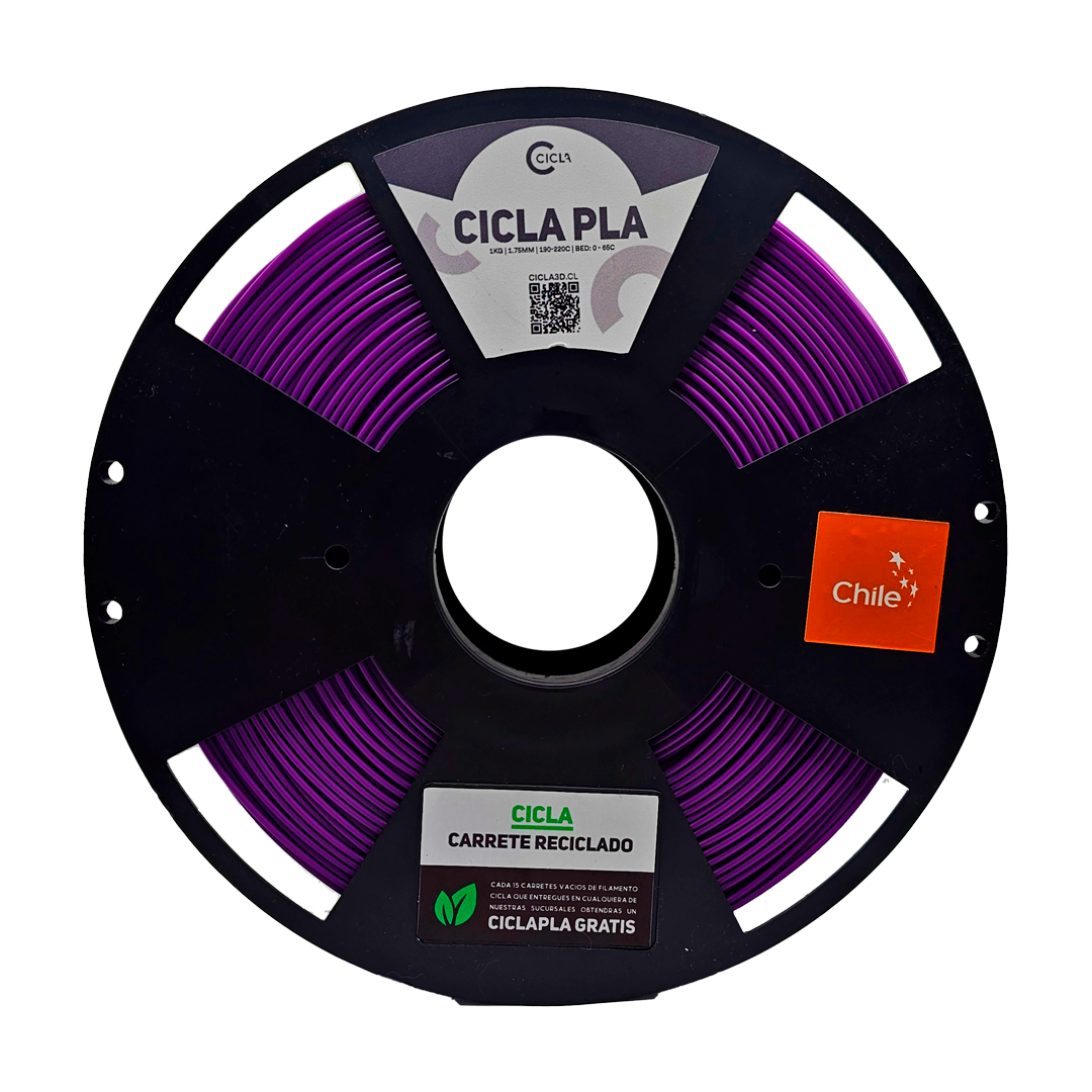 Filamento para impresión 3D Cicla PLA - 1kg | PLA para impresoras 3D ...
